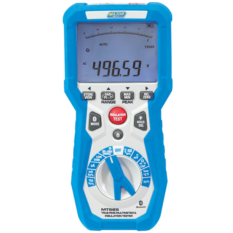 Insulation Tester Digital and Multimeter MT565 – Alrode Industrial Supplies