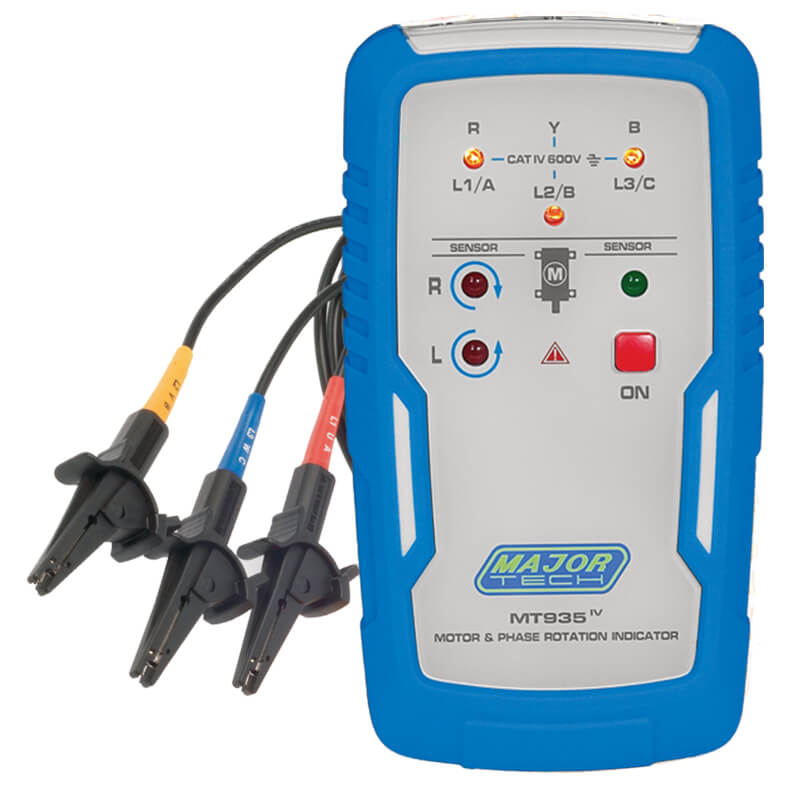 Phase Rotation and Dead Motor Meter MT935 – Alrode Industrial Supplies
