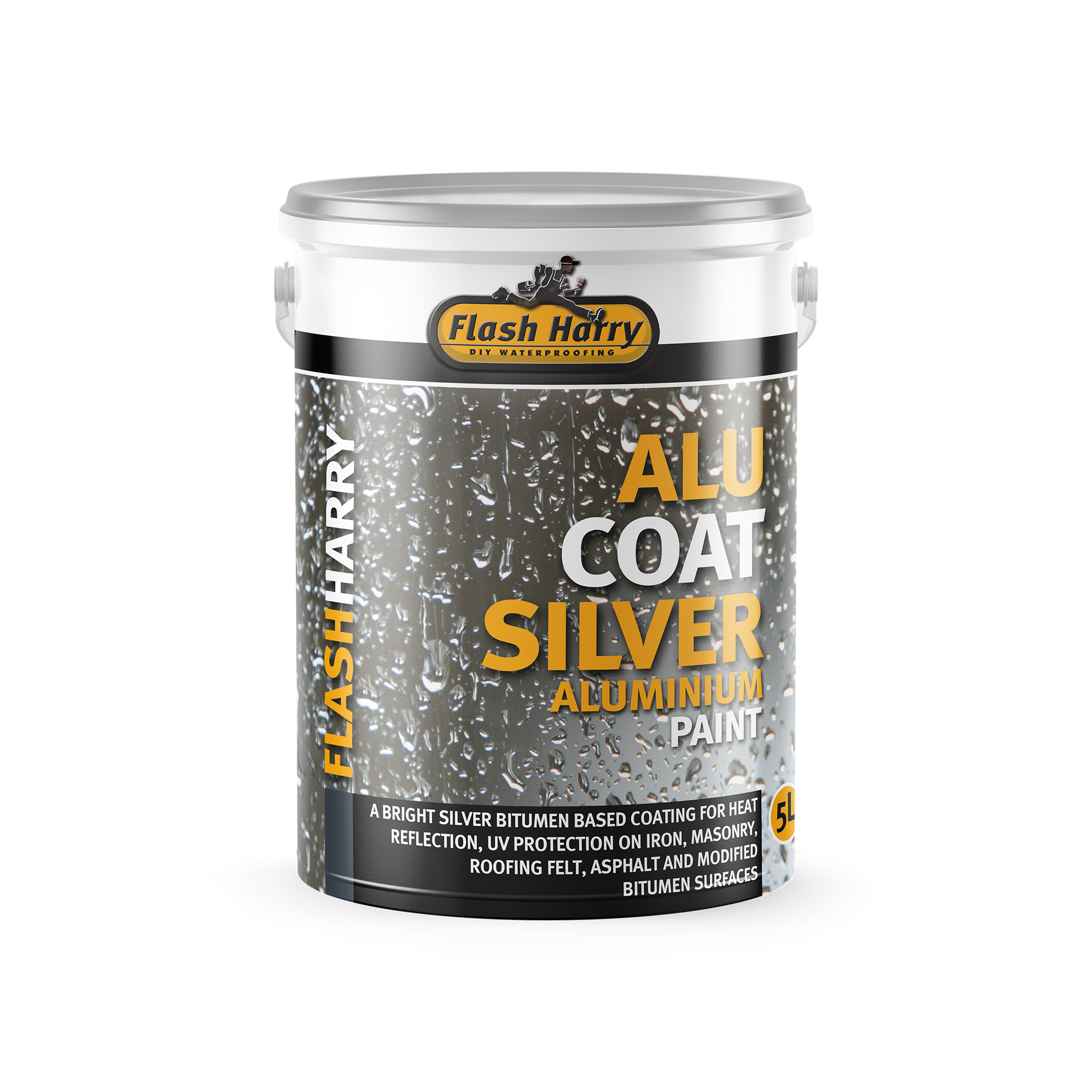 Flash Harry Alu Coat Silver Paint – Alrode Industrial Supplies