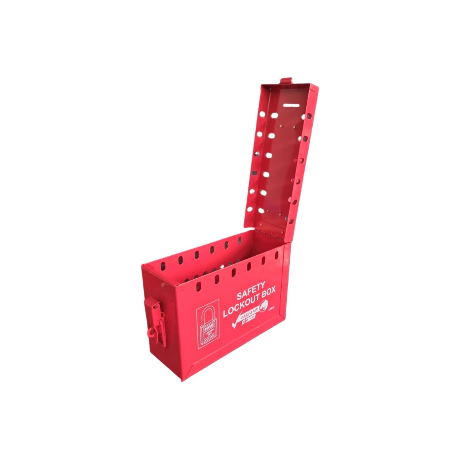 Lock out Station Box Red 12 lock 230x155x90mm – Alrode Industrial Supplies
