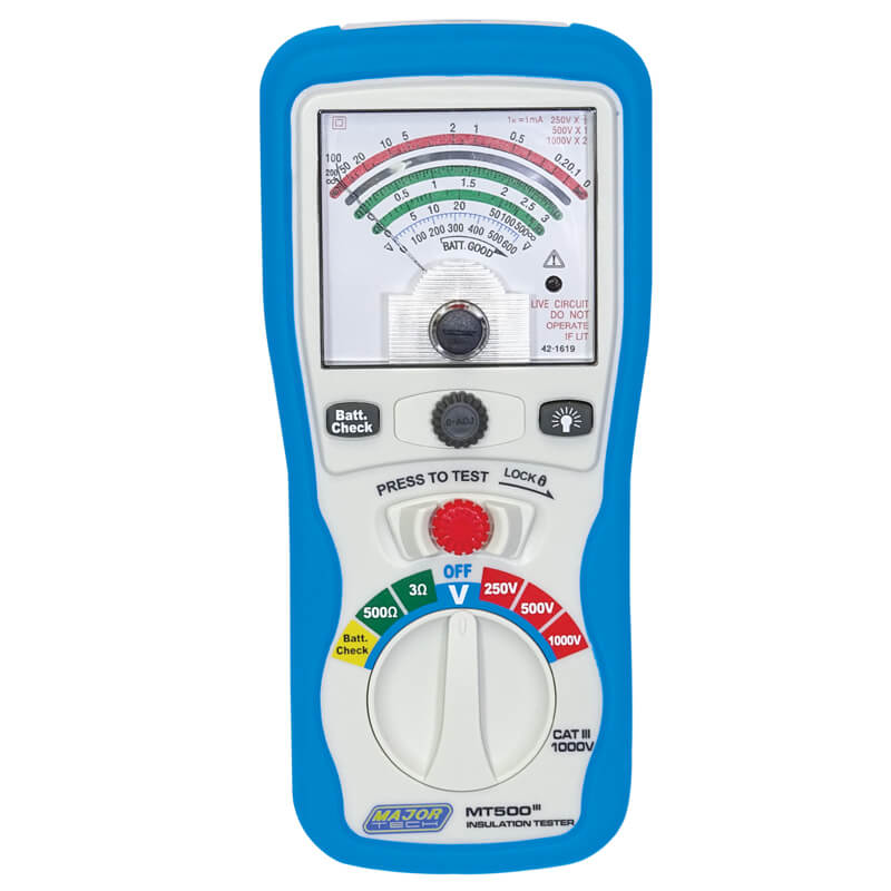 Insulation Tester Analogue MT500 – Alrode Industrial Supplies