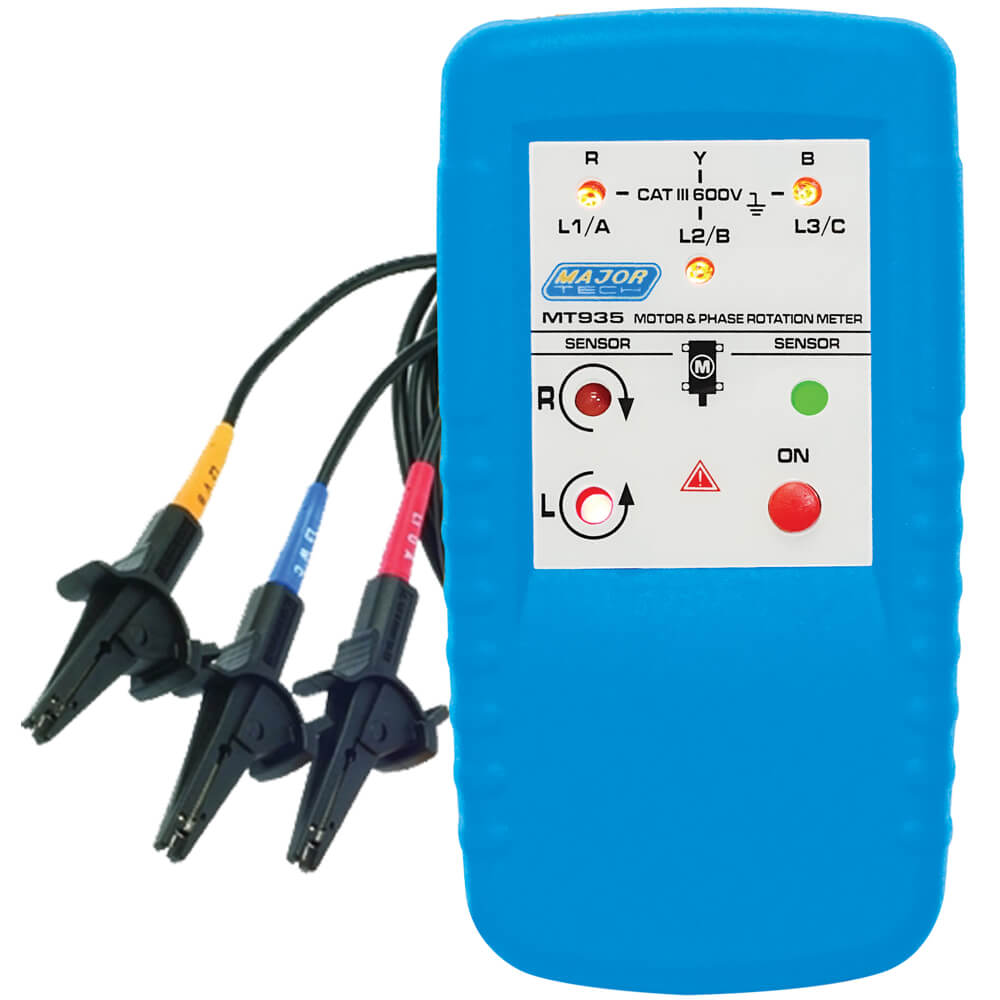 Major Tech Dead Motor and Phase Rotation Meter – Alrode Industrial Supplies